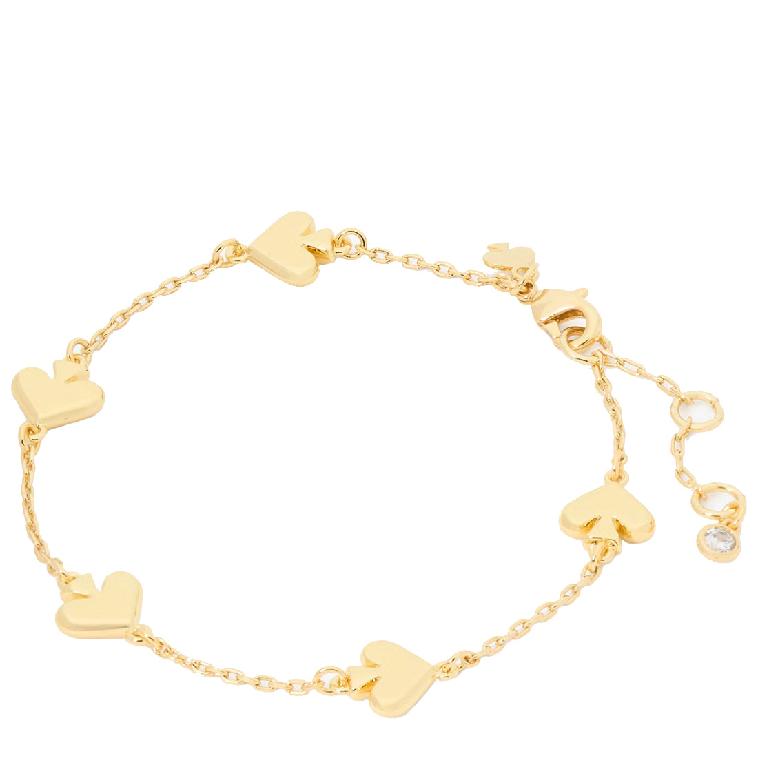 Buy Kate Spade Spot The Spade Metal Scatter Bracelet in Gold KH264 ...