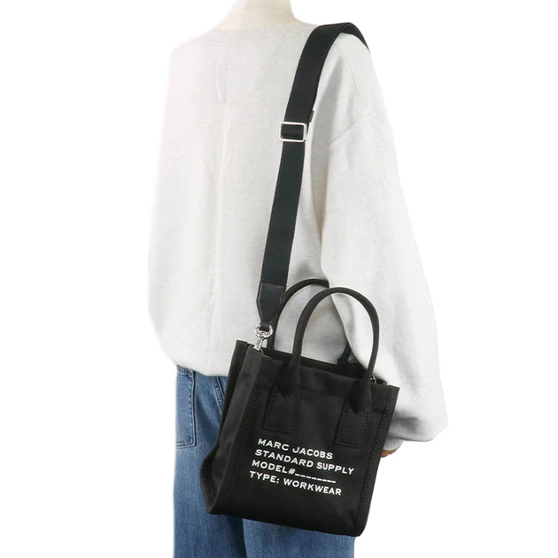 Buy Marc Jacobs Canvas Standard Supply Small Tote Bag in Black ...