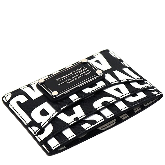 Marc Jacobs Jumbled Logo Trademarc Card Case | Designer Bags On Sale ...