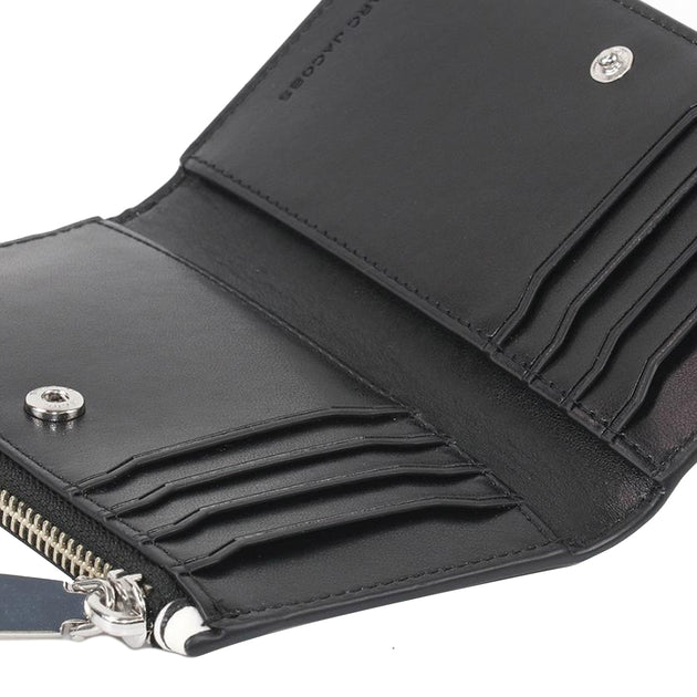 Marc Jacobs Jumbled Logo Trademarc Medium Flat Wallet 4P4SMP027S02 ...