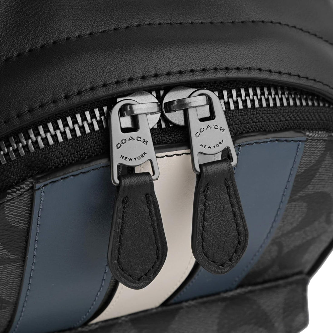 Buy Coach West Pack Bag In Signature Canvas With Varsity Stripe in ...