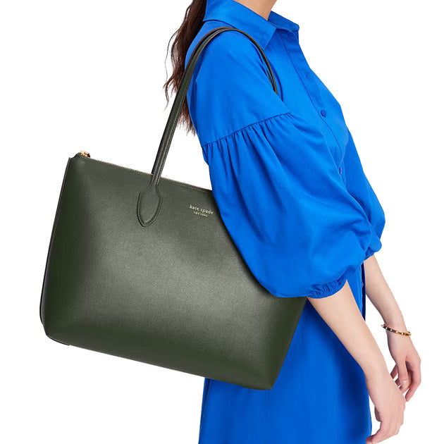 Buy Kate Spade Bleecker Large Zip-Top Tote Bag in Bonsai Tree KC923 ...