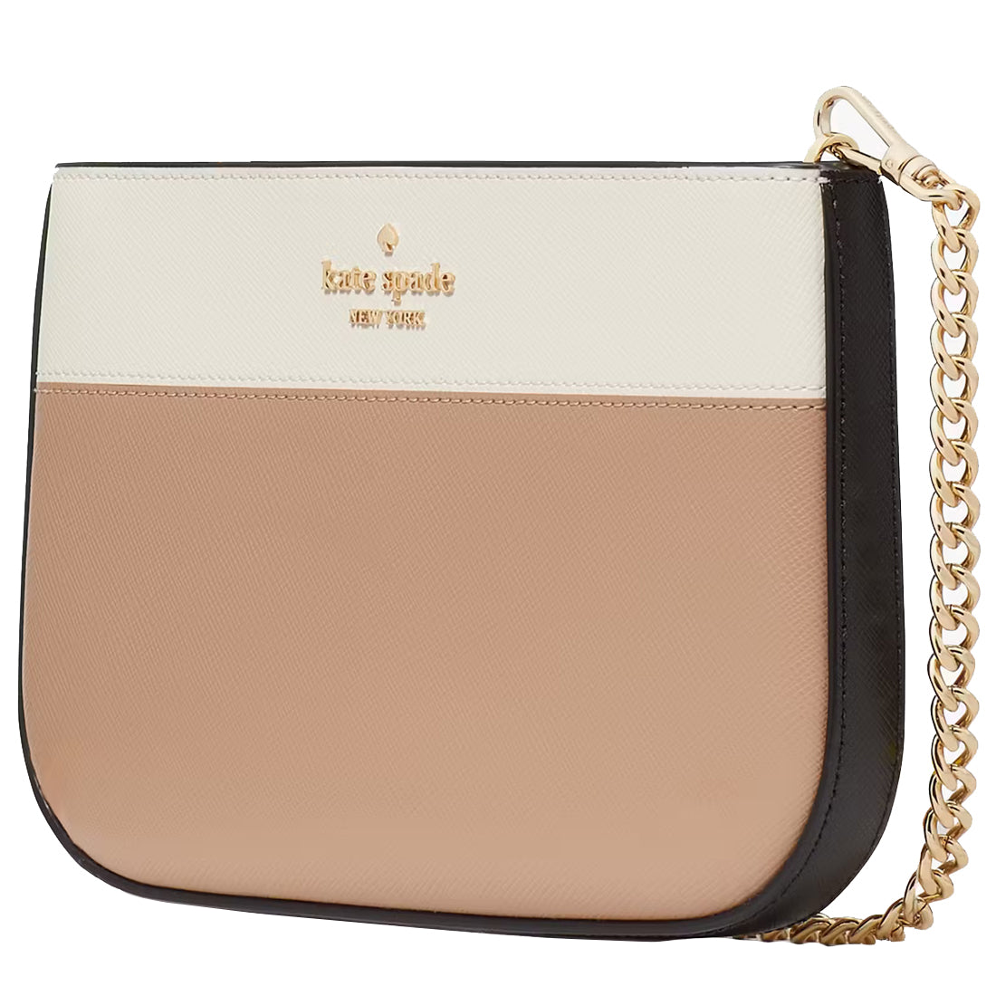 Buy Kate Spade Madison Lilly Pochette Bag in Toasted Hazelnut Multi ...