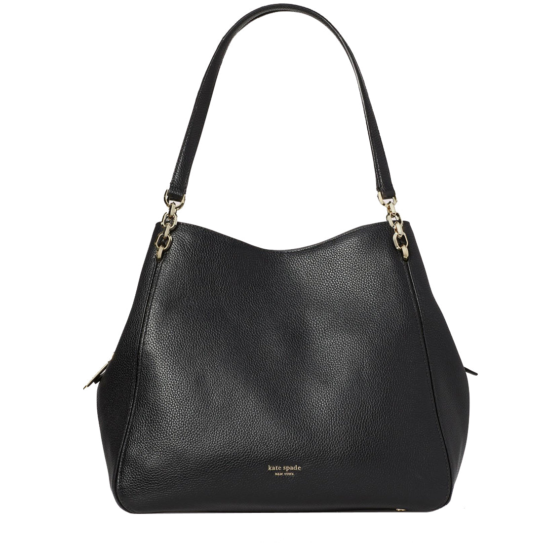 Kate Spade Hailey Large Shoulder Bag in Black – PinkOrchard.com