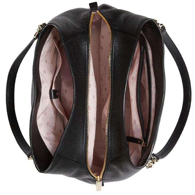 Kate Spade Hailey Large Shoulder Bag in Black – PinkOrchard.com