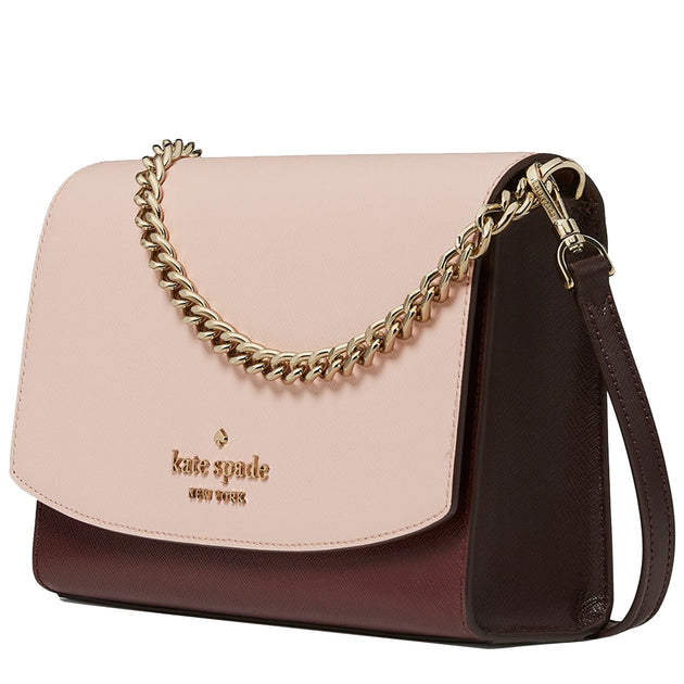 Kate Spade Carson Colorblock Convertible Crossbody Bag in Rose Smoke M ...