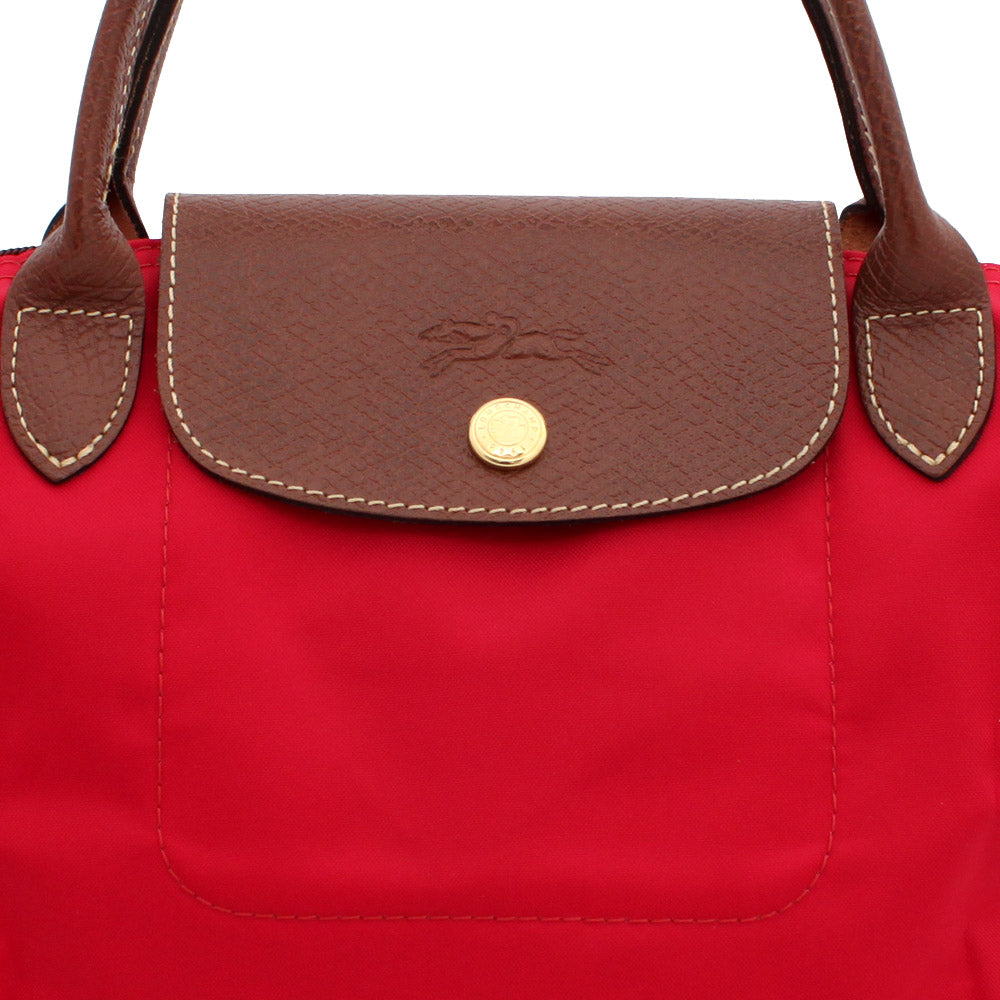 LongChamp Le Pliage Mini Tote- Red Garance – PinkOrchard.com