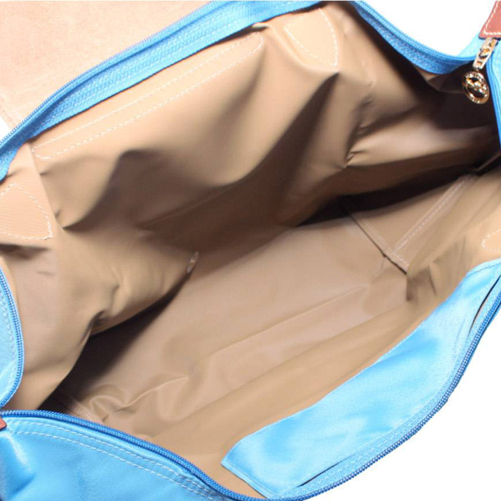 LongChamp Le Pliage Medium Shoulder Tote- Lagoon – PinkOrchard.com