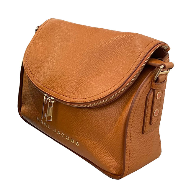 Marc Jacobs The Groove Leather Messenger Bag in Smoked Almond M0016931 ...