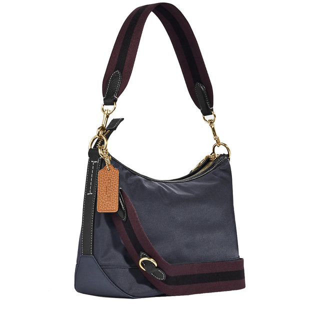 Coach Ellis Shoulder Bag in Black Multi CA205 – PinkOrchard.com