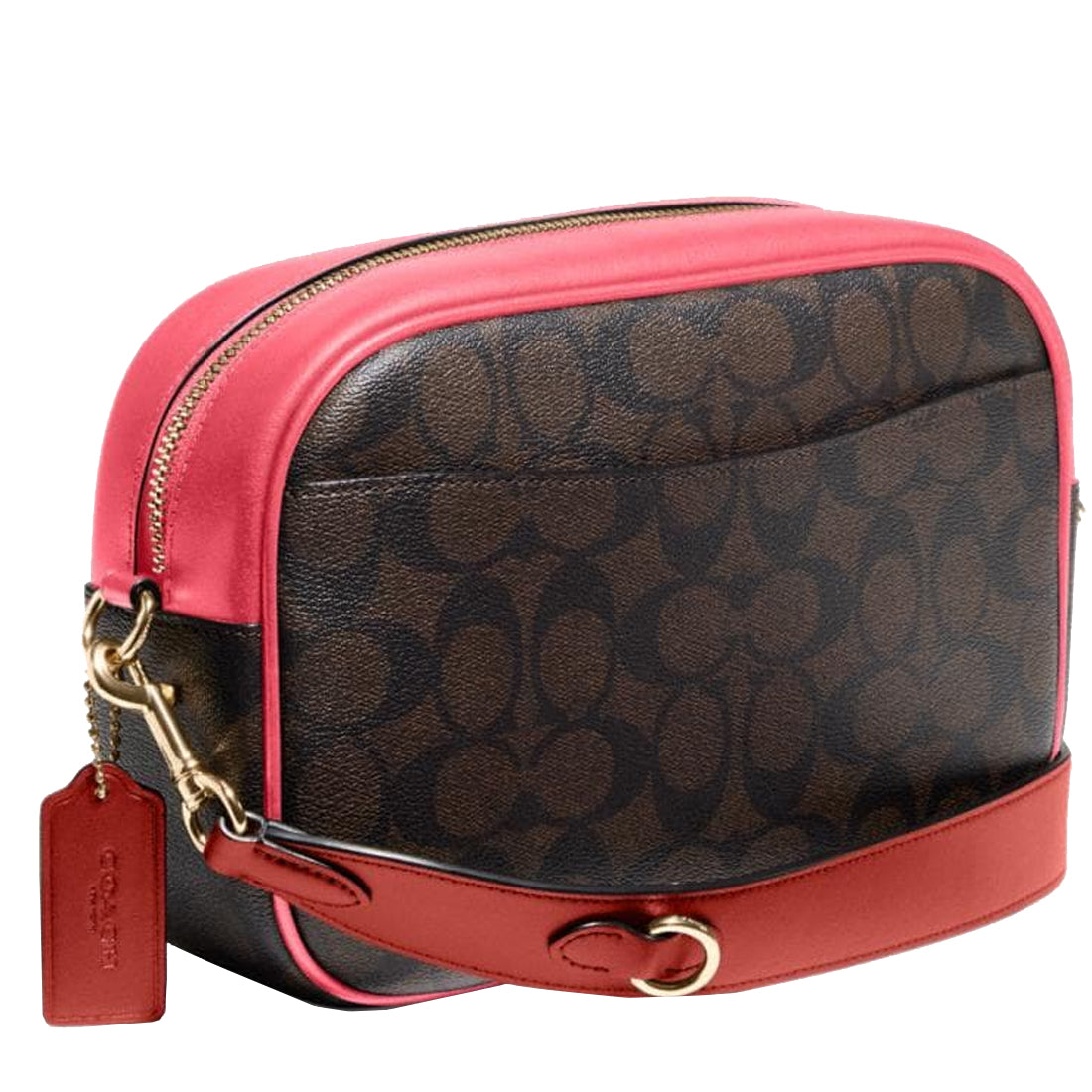 Buy Coach Jamie Camera Bag In Signature Canvas in Brown/ Watermelon ...