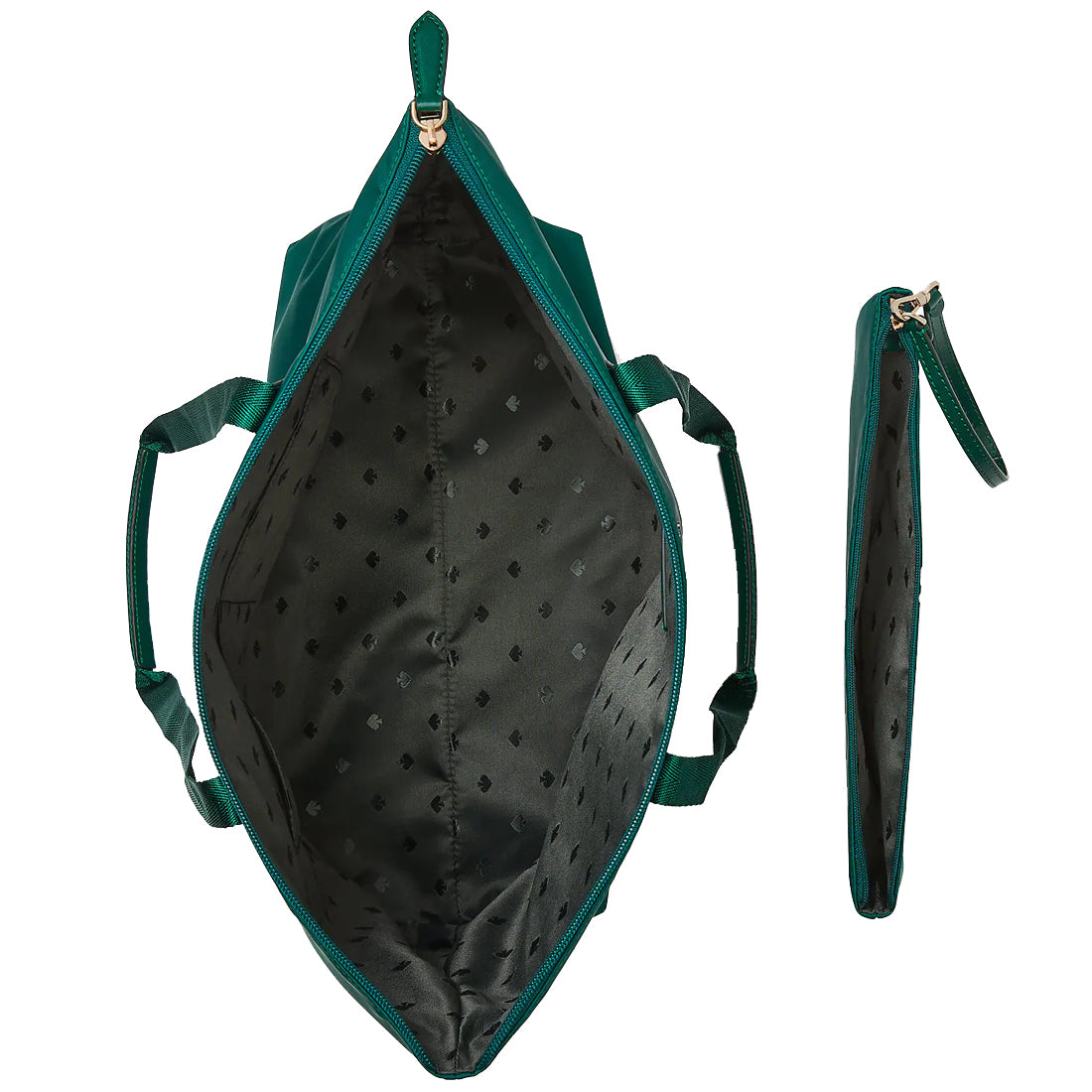 Kate Spade Mel Packable Tote Bag in Deep Jade wkr00625 – PinkOrchard.com