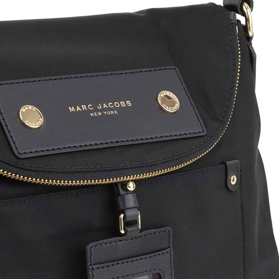 Buy Marc Jacobs Preppy Nylon Natasha Crossbody Bag in Black M0014625 ...